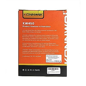 KONNWEI KW450 All System OBD2 Scanner with 9 Special Functions for VAG Vehicles Diagnosis Code Reader Oil SAS EPB TPS Reset Injector Coding DPF Lamp Adjust Suspension Scan Tool