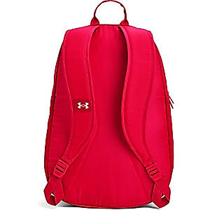 Under Armour Adult Hustle Sport Backpack , Red (600)/Metallic Silver , One Size Fits All