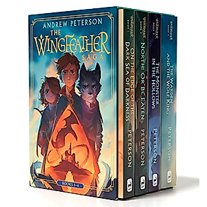 Wingfeather Saga Boxed Set: On the Edge of the Dark Sea of Darkness; North! Or Be Eaten; The Monster in the Hollows; The Warden and the Wolf King (The Wingfeather Saga)