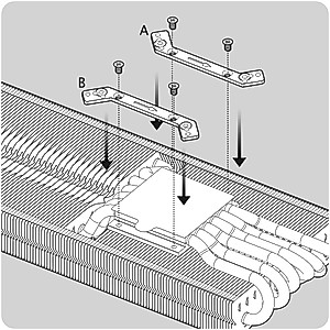 Raijintek Compatible Morpheus II Core Black Heatpipe VGA Kühler