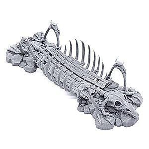 EnderToys Bone Bridge by Printable Scenery, 3D Printed Tabletop RPG Scenery and Wargame Terrain 28mm Miniatures