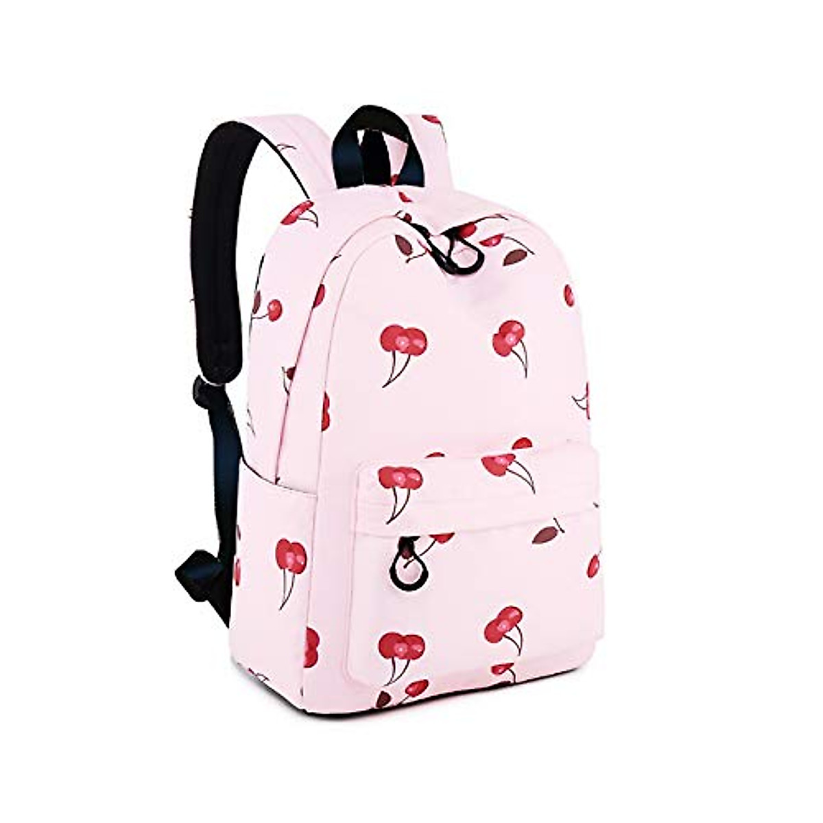 Acmebon Waterproof Stylish School Backpack for Teen Girl Roomy Backpack Purse for Women Cherry