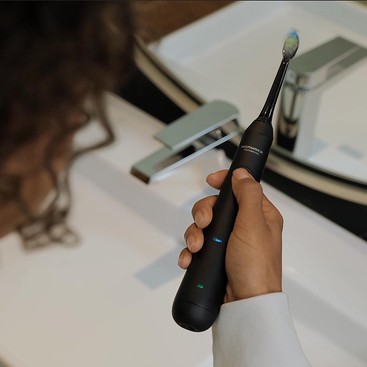 MOUTHARMOR Mouth Armor Cordless Water Flosser & Electric Toothbrush Combo (Mouth Armor + Dental Floss)