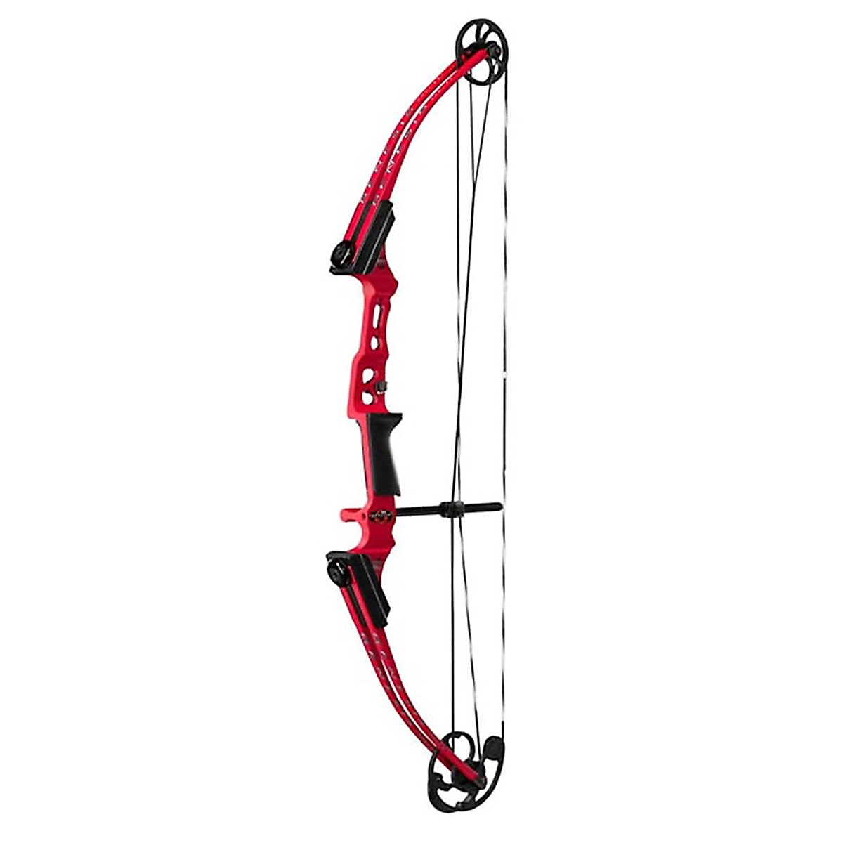 Genesis Mini Youth Compound Bow and Arrow Archery Set, Right Hand, Red