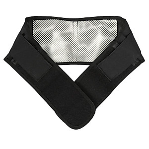 . life Heated Waist Belt, Portable Tourmaline Waist Support Brace, Magnetic Self Heating Pad, Waist Belt for Arthritis Joint Pain Relief Injury Recovery