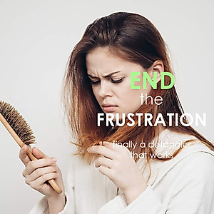 Anti-Frizz Detangler, Leave-In Conditioner For Dry And Damaged Hair, Leave-In Detangler, Thermal Spray With Incredible Shine-B. The Product Leave It In 8oz.