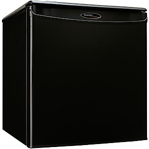 Danby DAR017A2BDD 1.7 Cu. Ft. Black Compact Refrigerator (Renewed)