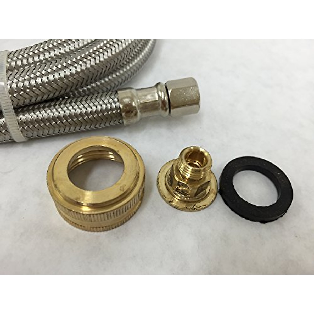 Easy-Clean Auto-Fill Water Bowl with Indoor Installation Kit and 25 foot of Poly-tubing,Blue