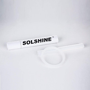 SOLSHINE Crystal Singing Bowl 432HZ 8inches F Notes Heart Chakras Crystal Striker and O-ring included