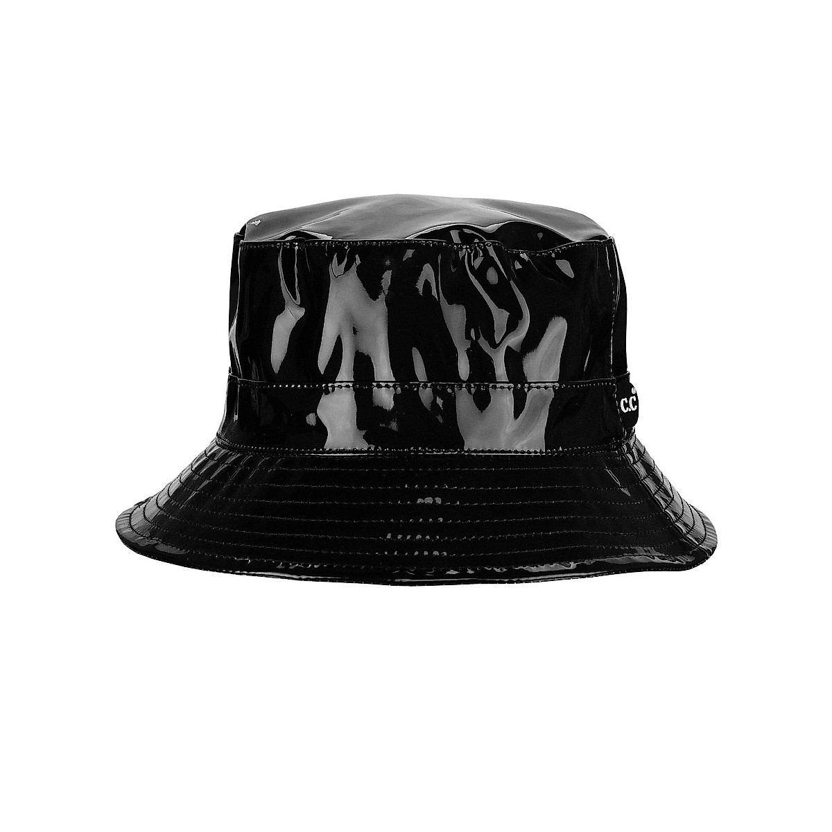 C.C Women's All Season Foldable Waterproof Rain Bucket Hat, Black