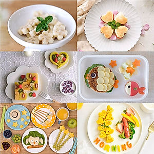 Cookie Cutters Tool Set, 24Pcs Small-scale Cookie Molds for Baking and Cooking, 8 Shapes Metal Biscuit Cutters for Festivals and Daily Use, Applies to Dough, Fruits, Vegetables, Bento Decor