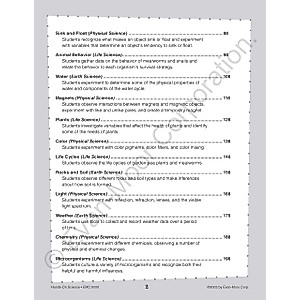 Hands-On Science -- 20 Themes, Grades 1-3