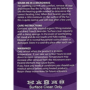 Warmies Microwavable French Lavender Scented Plush Unicorn