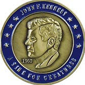 MEDALS OF AMERICA EST. 1976 President Kennedy Challenge Coin