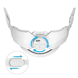 Replacement for Oculus Quest 2 Head Strap,Comfortable Protective Head Strap Reduce Pressure for VR Gaming