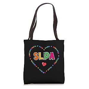 Speech Language Pathologist Assistant SLPA Therapy Pathology Tote Bag