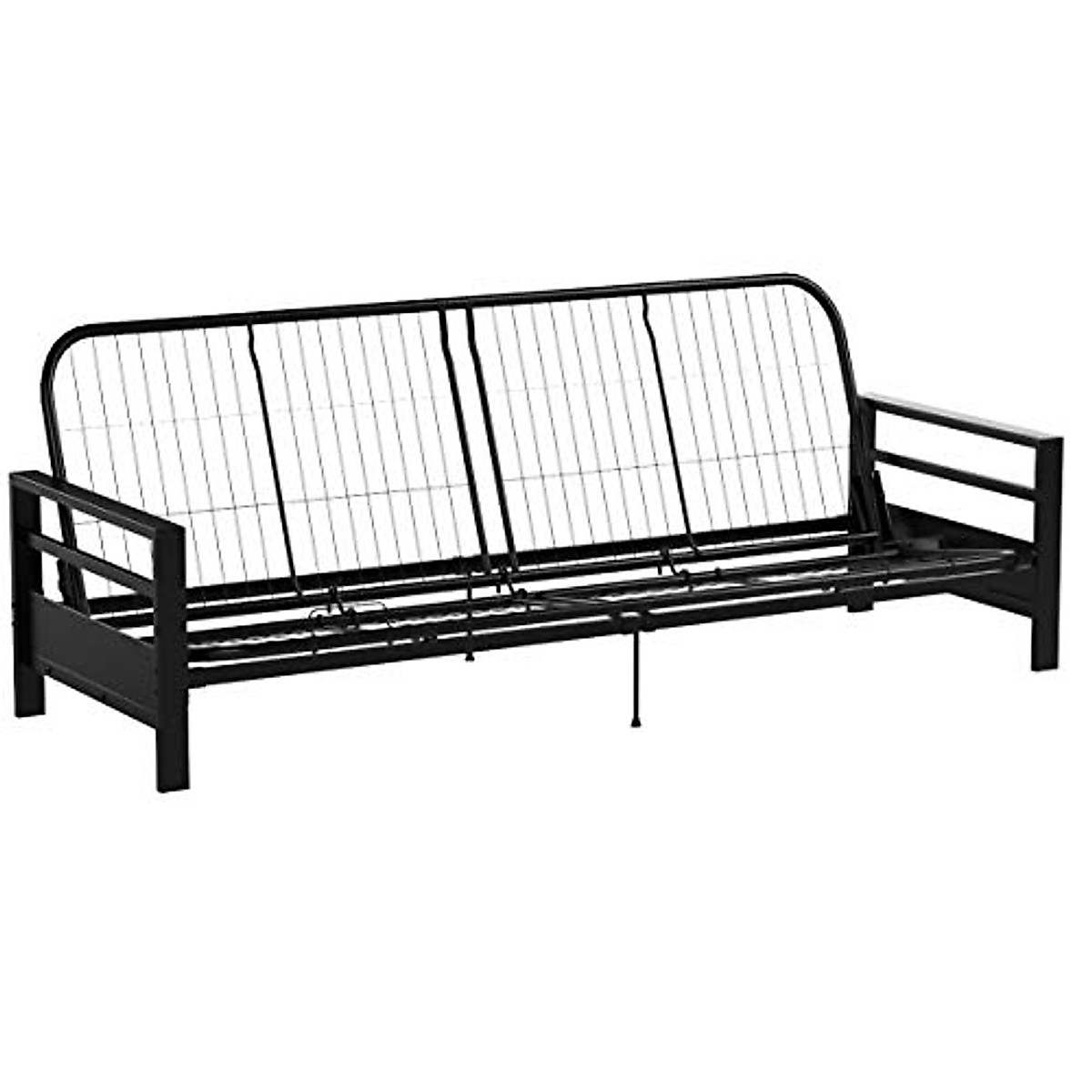 DHP Miles Metal Futon Frame, Black