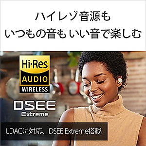Sony Truly Wireless Noise Cancelling Headphone - Optimised for Alexa and Google Assistant - with Built-in mic for Calls - Bluetooth Connection - WF-1000XM4S.CE7 - Limited Edition - Silver/Gold