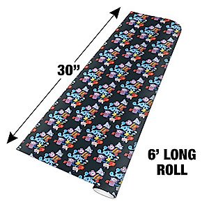 GRAPHICS & MORE Blue's Clues Friend Group Gift Wrap Wrapping Paper Rolls