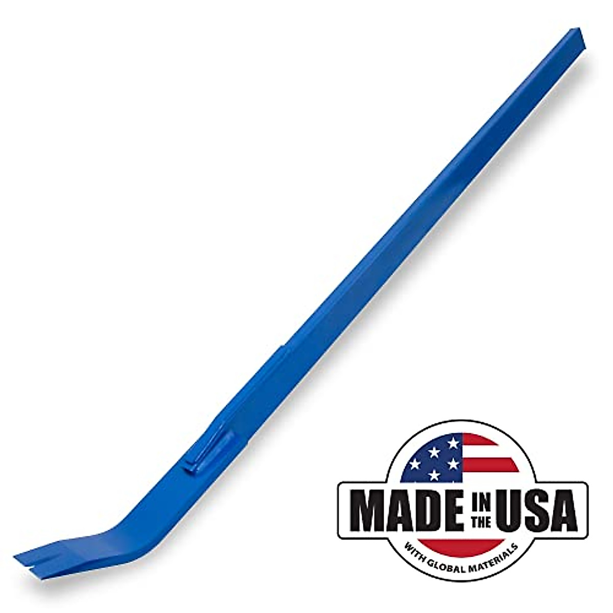MARSHALLTOWN 56” Open Angle Monster Pry Bar, All-Steel, Powder-Coated, Made in USA, 10453
