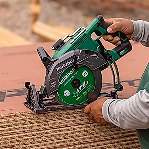 Metabo HPT 36V Cordless 7-1/4" Rear Handle Circular Saw, 500 Cuts Per Charge, Lightweight at 8.2 Lbs