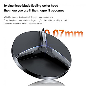 Electric Razor for Men Pocket Size Mini Portable Shaver Wet and Dry Use, Rechargeable Multifunction Portable Travel Shaver for Men's Beard Shaving Trimming Grooming