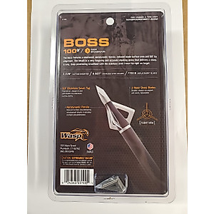 Wasp Boss SST 3 Blade Broadhead - 100 grain