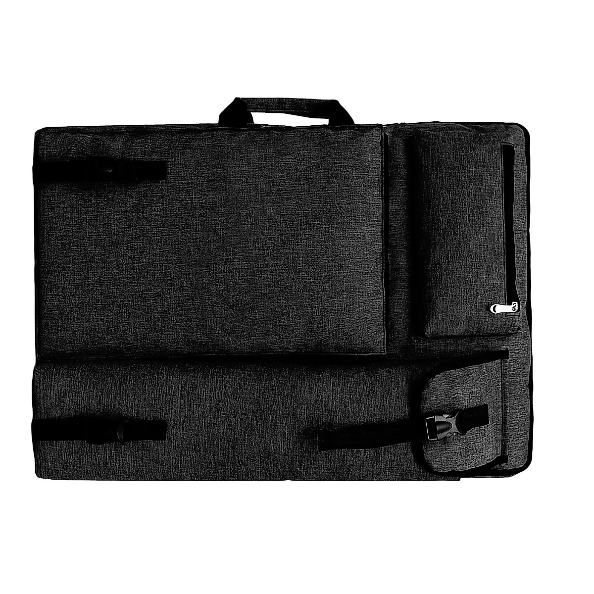 Ibluelover 4K Art Portfolio Carry Case Bag Drawboard Storage Tote Portable Handheld Shoulder Box Artist Drawing Board Sketch Easel Art