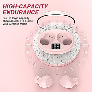 Ke1Clo Ear Buds Wireless Bluetooth Earbuds, 3-4h Playtime, Clear Stereo, HD Call, Noise Cancelling Earbuds Wireless Earbuds for Sports/Music