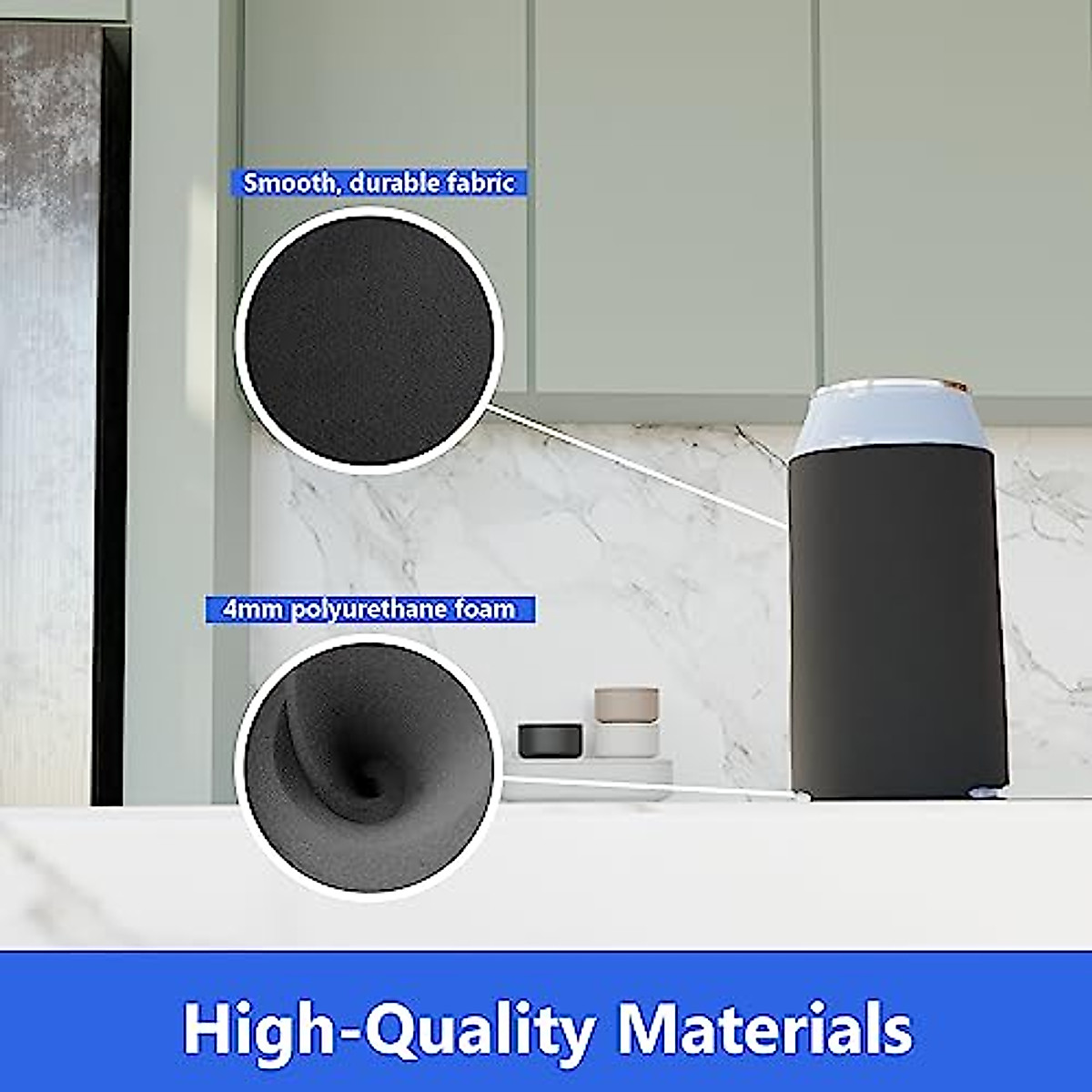 25 Pack Black Blank Slim Can Cooler Sleeves, Customizable Bulk Sublimation Can Coolers, Extra-Thick Collapsible Drink Insulator Sleeve, Beer Can Coolers for Party Beverages, PartyPrints