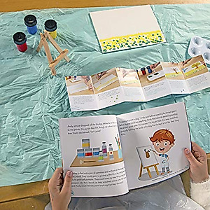 Fat Brain Toys Surprise Ride - Paint a Pointillist Masterpiece - Activity Kit, 5+