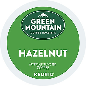 Green Mountain Coffee Roasters Hazelnut Keurig Single-Serve K-Cup pods, Light Roast Coffee, 12 Count