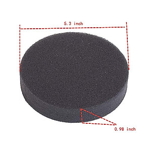 Vacuum Cleaner Filter Replacement Part Compatible With Bissell CleanView Rotating Pet Vertical vacuum 2252 2486 2489 2254 22543 24899 27909 1214 Motor Filter Replacement Part Number #1608225