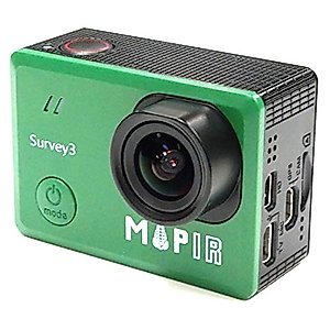 MAPIR Survey3W Mapping Camera Visible Light RGB 3.37mm f/2.8 No Distortion Wide Angle GPS Touch Screen 2K 12MP HDMI WiFi PWM Trigger Drone Mount