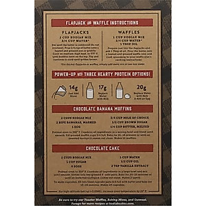 Power Cakes Dark Chocolate Flapjack & Waffle Mix