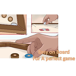 Frescorr - (Set of 2) Carrom Strikers for Carrom with Plastic Outer case, Acrylic Material and Long Lasting (Set of 2)