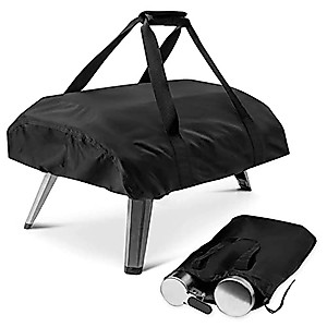 Kingling Pizza Oven Cover for Ooni Fyra 12 Pizza Ovens, Outdoor Portable Carry Pizza Grill Cover for Ooni 12 Pizza Oven Accessories