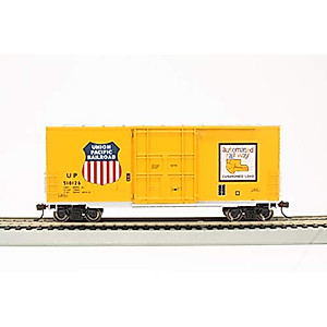 Bachmann Trains - High-Cube Box Car with Sliding Door - Union Pacific® - HO Scale Silver