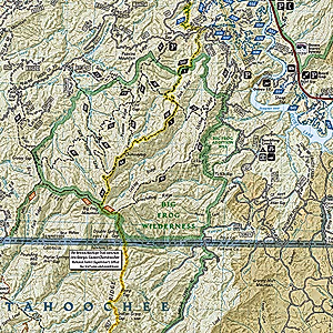 Tellico and Ocoee Rivers Map [Cherokee National Forest] (National Geographic Trails Illustrated Map, 781)