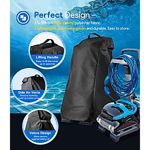 Replacement for Dolphin 9991794-R1 Robotic Pool Cleaner Classic Caddy Cover for All Dolphin Cleaner, Waterproof