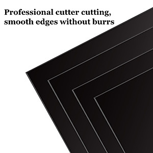 LOYORTY 2PCS 12 x 12 x 1/16(0.06") Inch Anodized Aluminum Sheet, 5052 Black Aluminum Engraving Blanks, 1.5MM Thin Metal Plates for Laser Engraving, Crafting, DIY, House Decoration