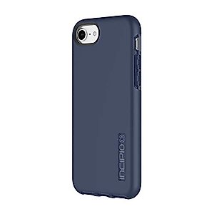 Incipio DualPro Shock-Absorbing Case with Double Protective Shells for iPhone 8/7/6/6S - Iridescent Midnight Blue