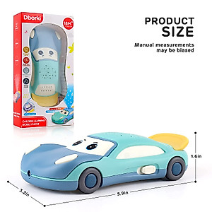 Baby Toy for 1 Year Old Boy Kids Phone Cars Early Education Learning Baby Musical Car Phone Toys with Star Light and Sound Toy Star Projector Music Gifts for Toddlers 1 2 3 Year Old Boys Girls