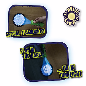 GET The Ghost Game, Become a Ghost Hunter, Capture The Ghosts with The Magic Flashlight, Memory Game, Ages 4+, Family Games, Fun Games, Toys for Girls, Toys for Boys, Party Games