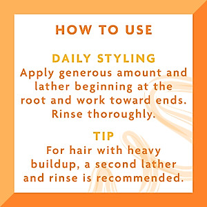 Cantu Moisturizing Cream Shampoo with Shea Butter, 13.5 fl oz