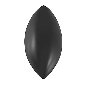 Slim-Profile Marquise Onyx Bypass Ring, Sterling Silver, 12k Green and Rose Gold Black Hills Gold Motif, Size 9.5