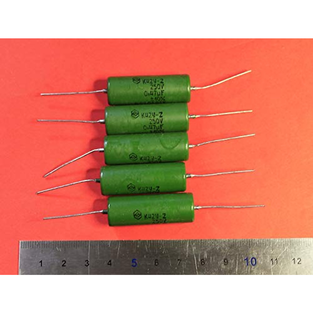 Capacitor PIO Audio K42U-2 250V 0.47uF USSR 6 pcs