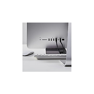 lmp USB-C Attach Hub Silver – USB-C Hub 7 Ports for iMac