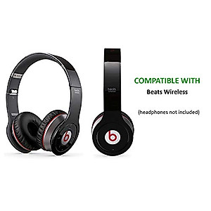 Replacement Top Headband Repair Parts for Beats Wireless Headphones (Black)