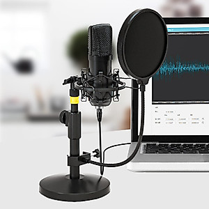 VANDESAIL XLR Cable, 3ft 2 Pack Microphone Cable, XLR Male to Female Balanced Microphone Cord 3 pin, Short 3 Foot Mic Cords, XLR Audio Mic Extension Patch Cable 3 feet (3 Foot, Black)